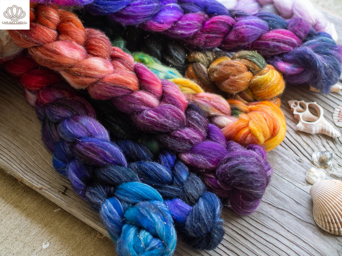 Sunset Fiber Braids – Cape May Fiber