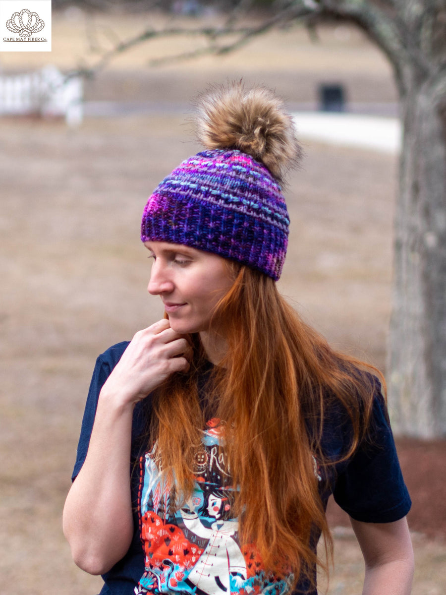 Boardwalk Plank Beanie Worsted / Aran Weight Knitting Pattern – Cape ...