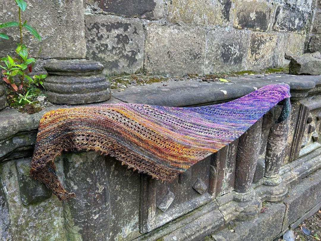 The Worst Witch Scarf Knitting Pattern Fingering Weight – Cape May Fiber