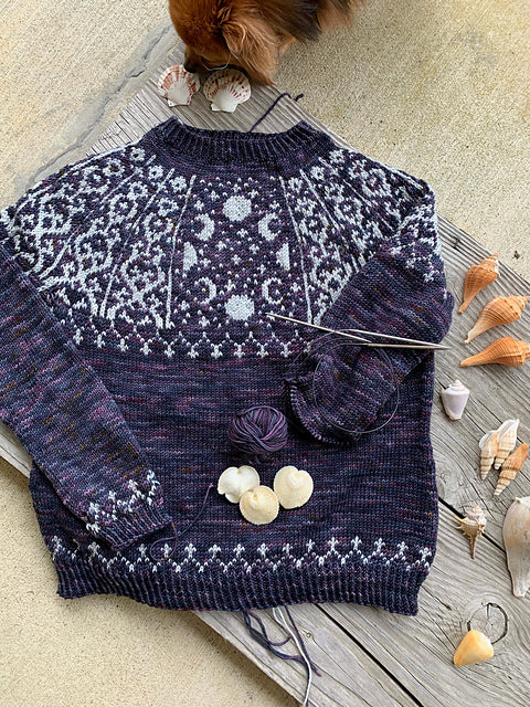 Moonlit Romp Original Colors Pullover Kit – Cape May Fiber